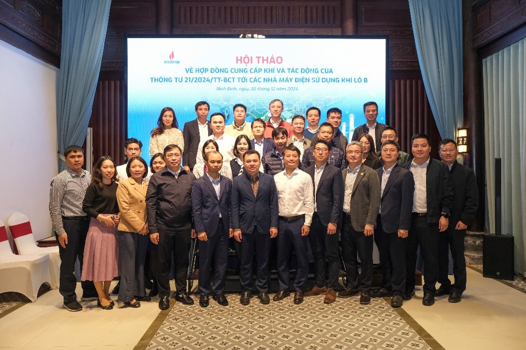 PVTS tổ chức Hội thảo về hợp đồng cung cấp khí và tác động của Thông tư ...